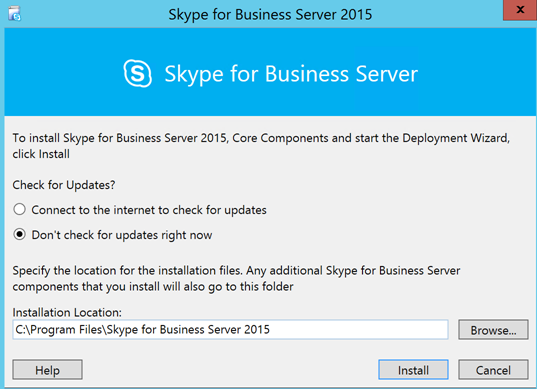 Error 1603 when Installing Skype for Business Server 2015 | The Cloud ...
